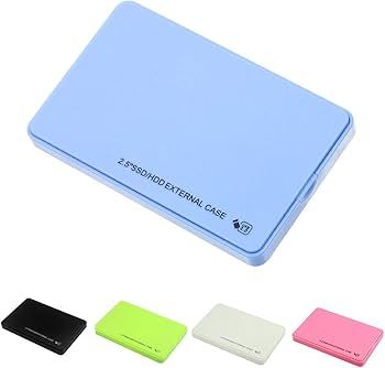 2.5 Inch HDD/SSD Enclosure USB 2.0 Plastic Hard Disk Case – Compact ...