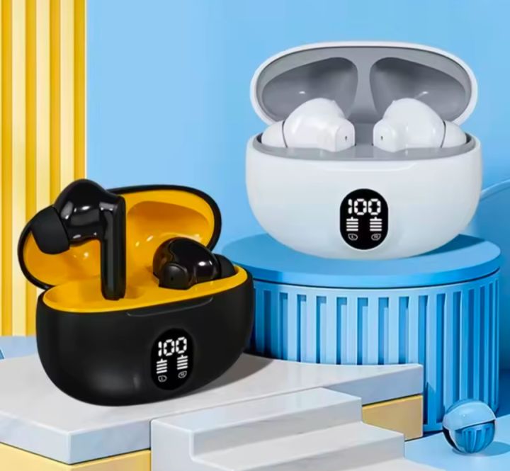 TWS Wireless Earbuds with LED Display | ENC Noise Cancellation | HiFi ...