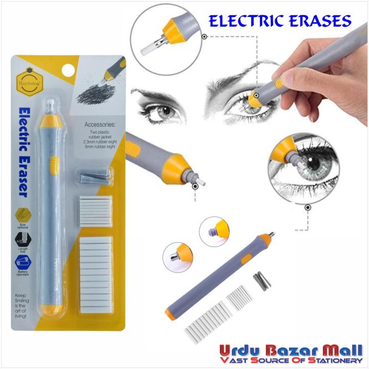 Electric Eraser, Electric Eraser Kit & Electric Eraser with 22 Refills ...