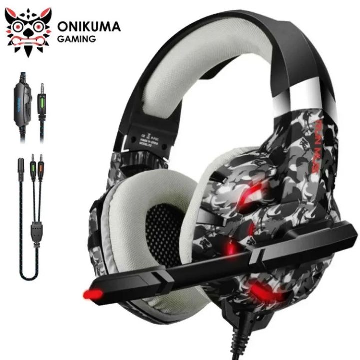 ONIKUMA K2 PRO Run Mus Gaming Headset With Noise Cancellation Mic And ...