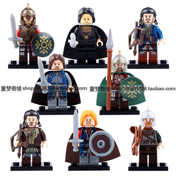 Medieval Knight Lord of the Rings Hobbit Half-orc Elf King Rohan ...