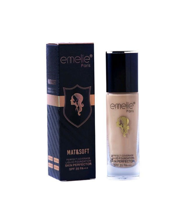 Emily Matt & Soft Liquid Foundation 40ml | Daraz.pk