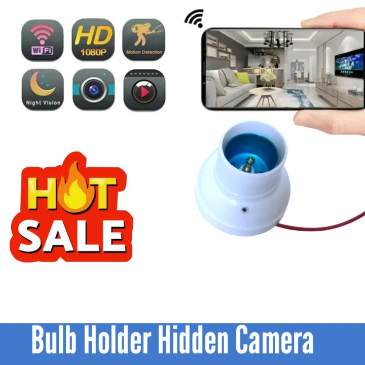 bulb holder camera in PakistanWIFI Camera 1080P IR Night Vision Motion ...