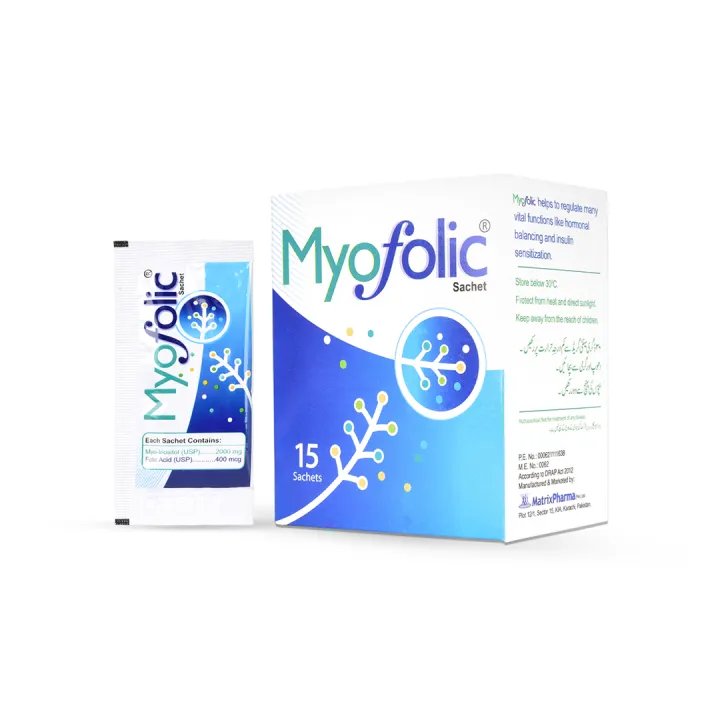 MATRIX PHARMA Myofolic – Myo Inositol with Folic Acid | Women’s Health ...