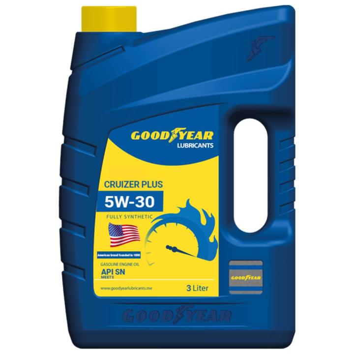 GOODYEAR Fully Synthetic CRUIZER PLUS 5W30 Petrol Engine Oil (3 Liters ...