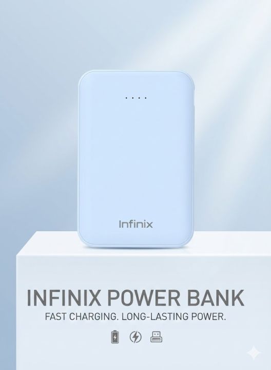 Infinix Power bank XPO5 XPower Go 12W Fast Charge 5000mAh | Daraz.pk