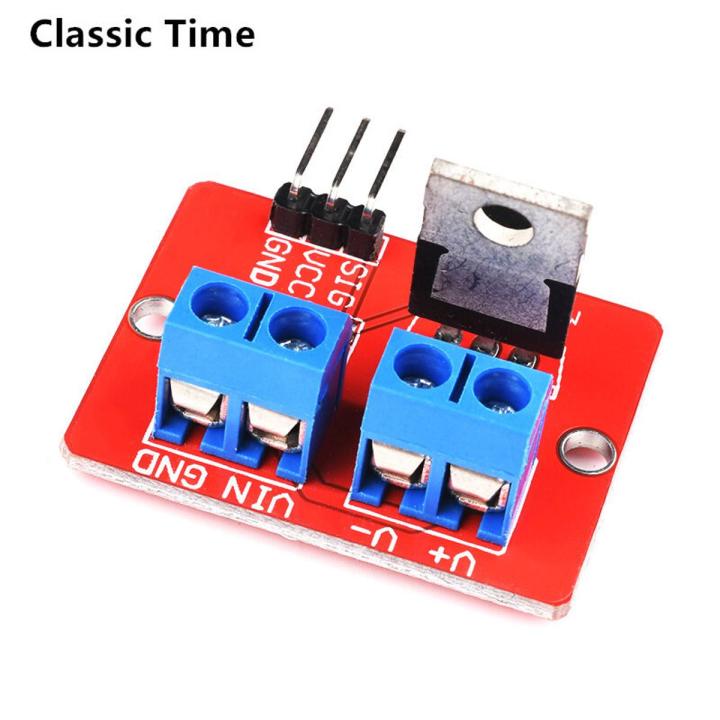 1pcs 0-24V Top Mosfet Button IRF520 MOS Driver Module For Arduino MCU ...