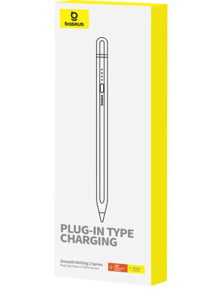 Baseus Smooth Writing 2 Series Plug-Type Stylus USB-C Active Wireless ...
