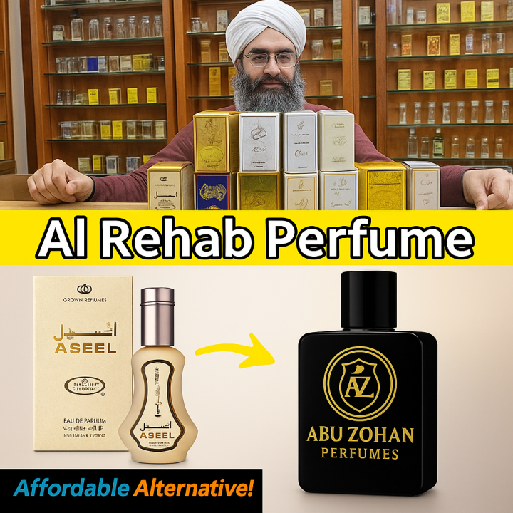 Aseel Al Rehab Inspired by Abu Zohan Perfumes – 50% Fragrance Oil ...