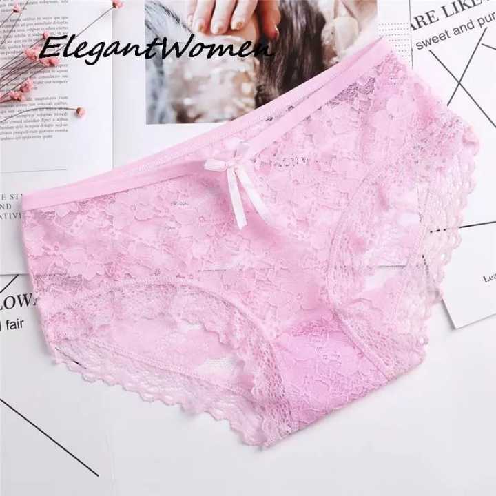 Imported Pack of 2 Sexy And Hot Stylish Fancy Lace Net Panty Underwear ...