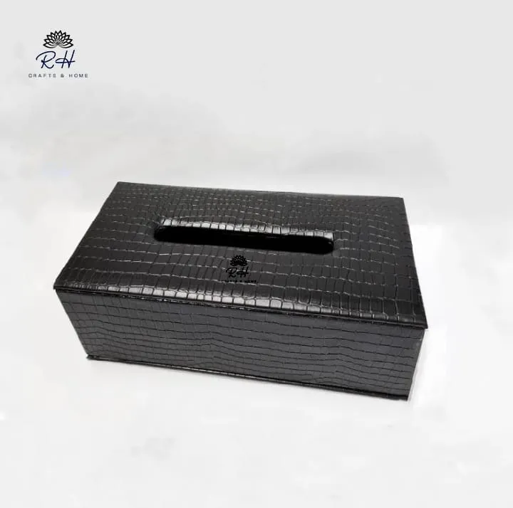 Tissue Box Holder Leather & Home ,Hand Made | Daraz.pk