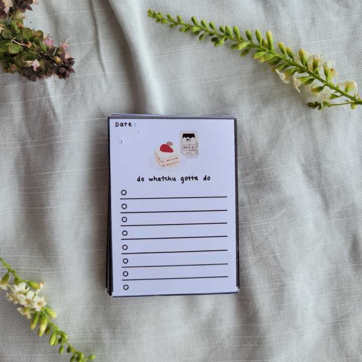 To do list, to do pad, checklist , daily planner, daily schedule memo ...