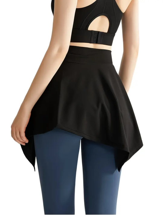 Women's High-Waisted Sports Skirt | Anti-See-Through, Quick-Dry ...