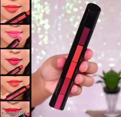 5 in 1 lipstick, Matte lipstick, Mini Lipstick, Pen Lipstick Kit, Lip ...