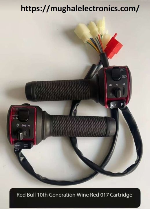 Electric Scooter Left & Right Handle Accelerator with Reverse 3-Speed ...