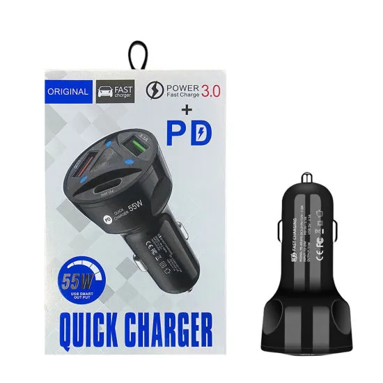 Car Charger 2 Usb with Power Delivery | Daraz.pk