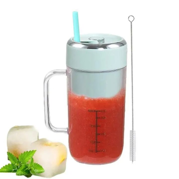 Crusher juicer Blender With Straw Cup | Juicer Portable Outdoor Juicing ...