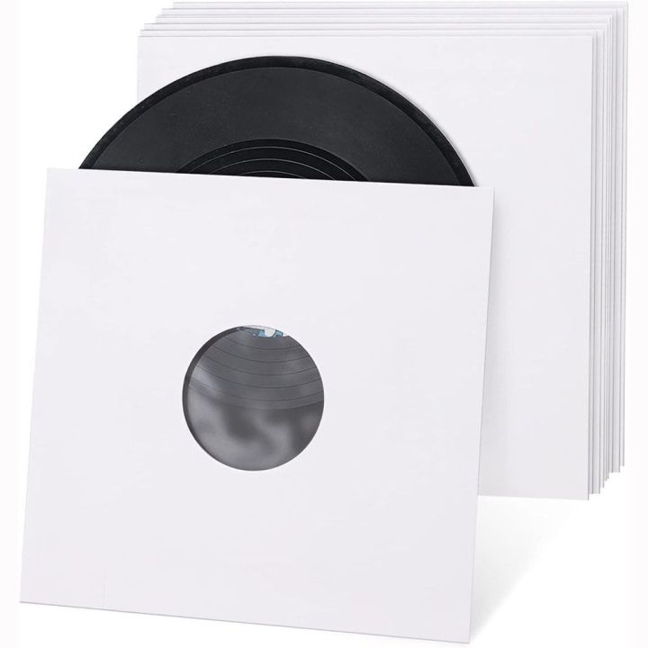 Useful White Vinyl Records Sleeve 7/10/12inch Resealable Record ...