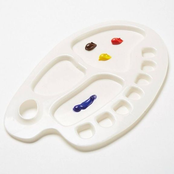 Color Mixing Palette/Plate in Small, Medium & Large Sizes – Durable ...