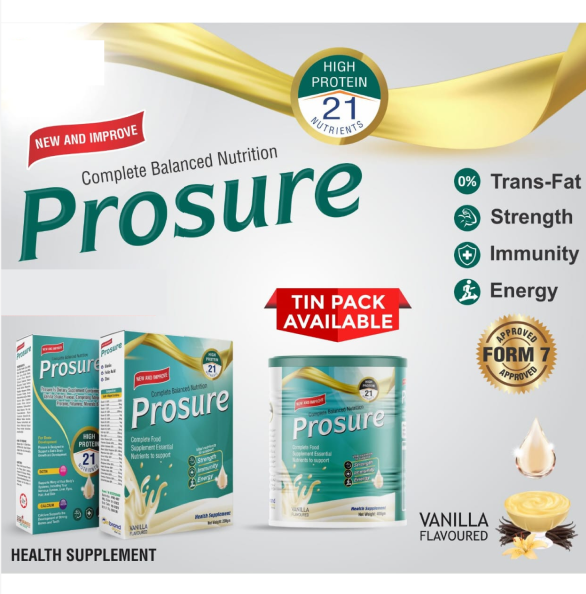 Prosure Complete balanced nutritional Food supplement for Adults | old ...