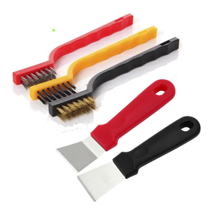 Oil fume shovel cleaning shovel 5-piece set refrigerator defrosting ...