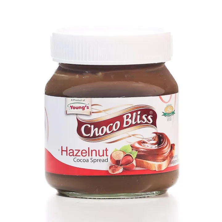 YOUNG’S CHOCO BLISS HAZELNUT COCOA SPREAD – 350GM | Daraz.pk