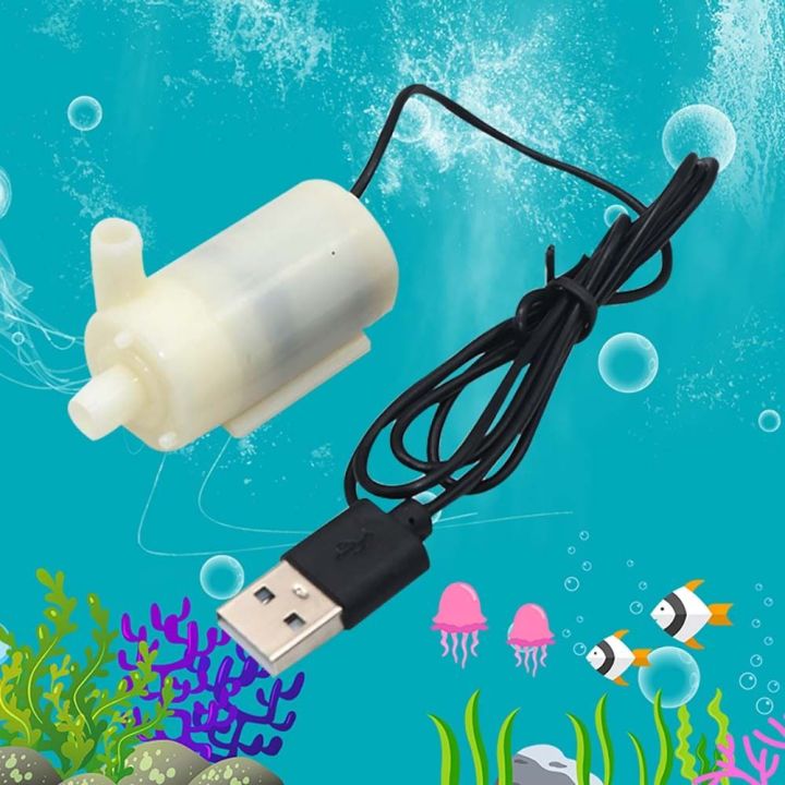 Micro USB Vegetable Planting Hydroponic Craft Fountain Submersible and ...