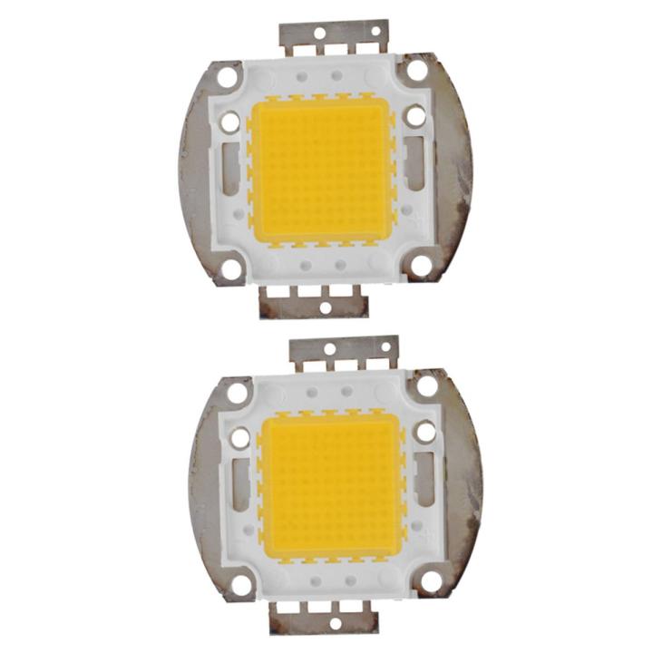 2X 100W LED Lamp High Chip DIY Lamp Light Lighting Warm White | Daraz.pk