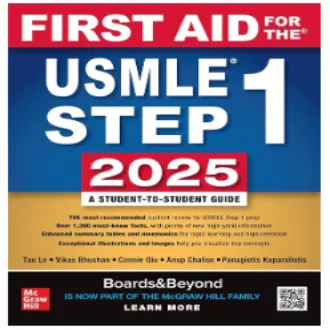 First Aid for the USMLE Step 1 2025 by Tao Le | Daraz.pk