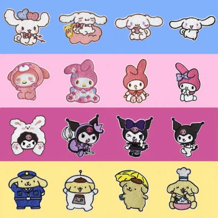 Clothing Accesories Self-adhesive Cinnamoroll Cloth Patches Garment ...