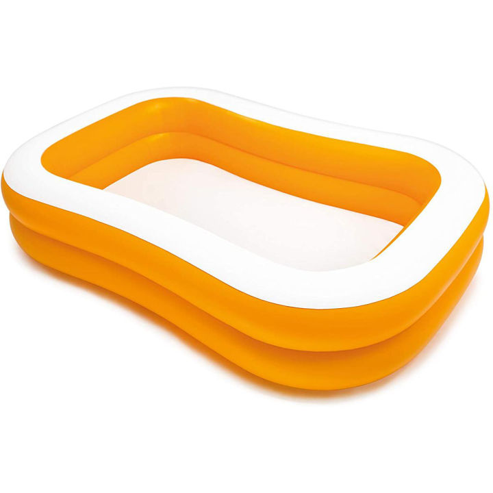 INTEX Mandarin Swim Center Family Swimming Pool Set kids inflatable ...