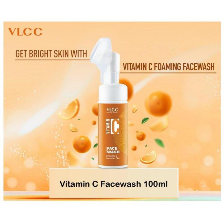 VLCC Vitamin C Foaming Face Wash - 100ml | Daraz.pk