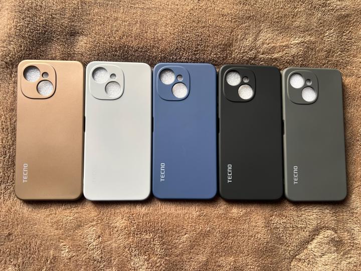 Techno spark 40C Soft Silicone Case - Shockproof / Scratch-Resistant ...