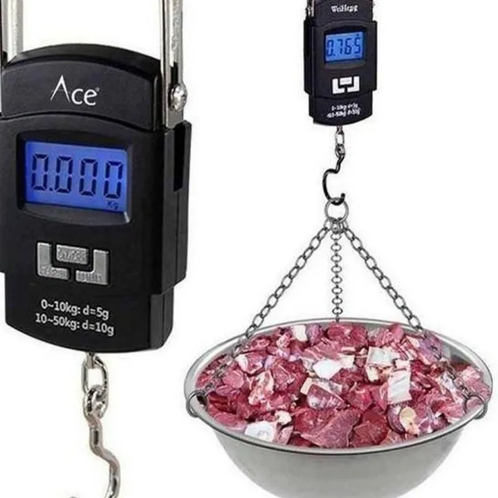 NBR Imported Hook Scale Hanging 50-Kg Portable Scale Electronic Digital ...