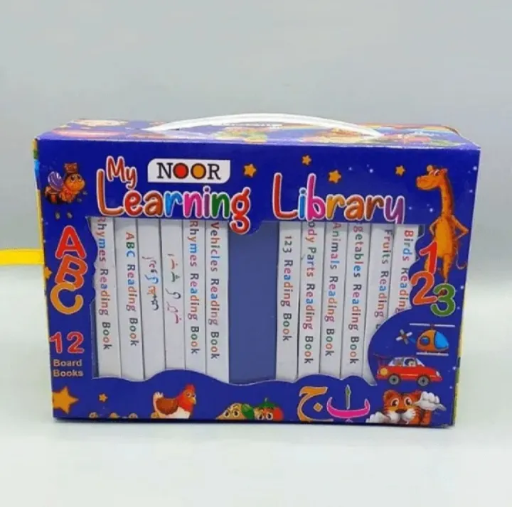 12 in 1 Little Learning Library Books for First Preschool Baby Early ...