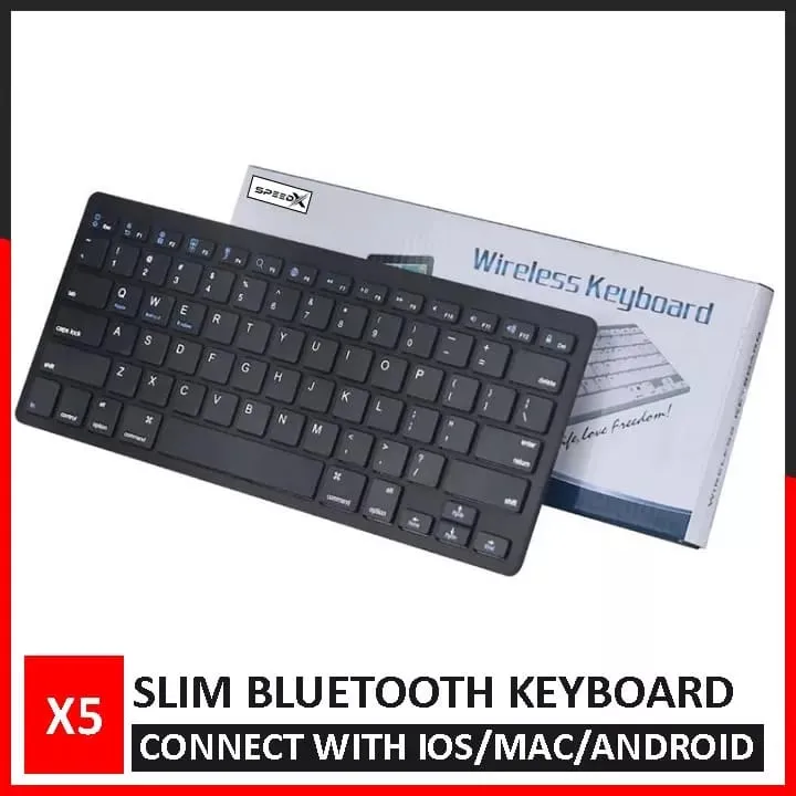 Bluetooth Keyboard for Tablet / Mobile / Laptop - Slim Wireless ...