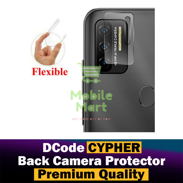 Dcode Cypher Back Rear Camera Protector 9H Gorilla Flexible Protection ...