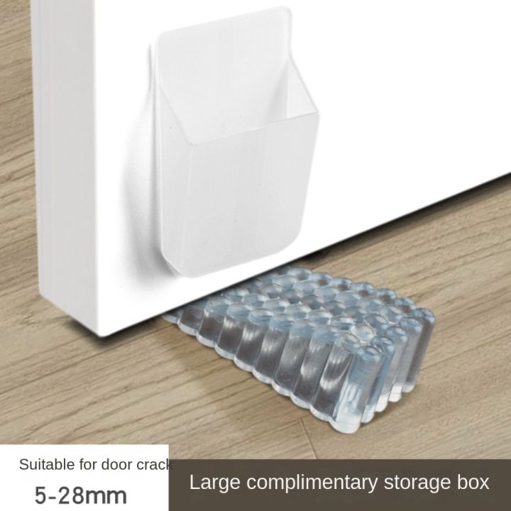 New Silicone Door Stopper Punch-free Reduce Noise Door Blocking Device ...
