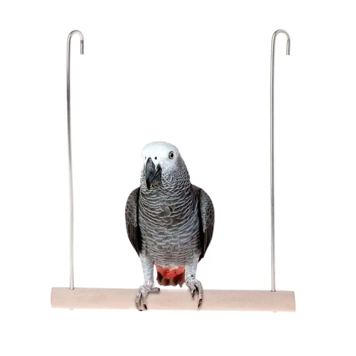 Parrots Bird Supplies Hanging Swings Swing Parrots Swing Birds Perch ...