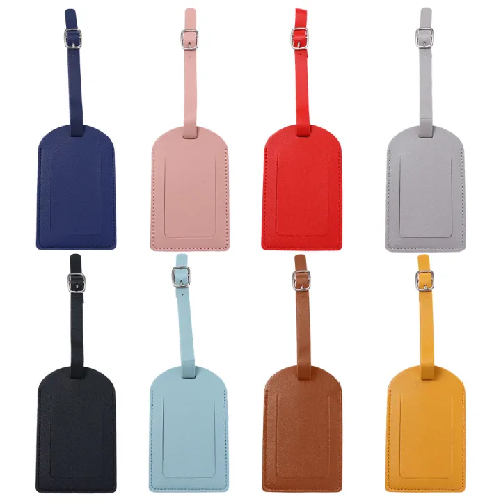 Portable Holiday Travel Handbag Label PU Airplane Suitcase Tag Travel ...