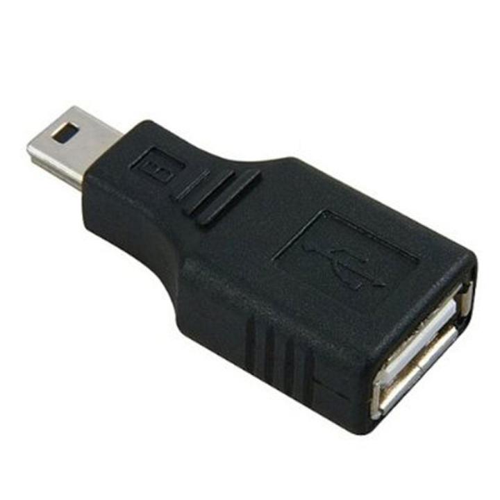 USB 2 A Female To Mini USB B 5 Pin Male Adapter Converter | Daraz.pk