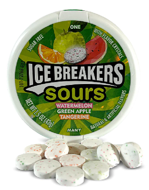 ICE Breaker Sours Watermelon Green Apple 42g (IMPORTED) | Daraz.pk