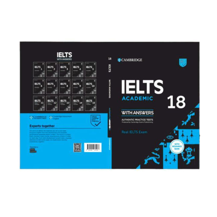 Cambridge English Ielts Academic 18 Books set with audio qr code | Daraz.pk