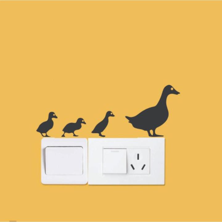 Switchboard wall sticker Decal - Duck switchboard sticker | Daraz.pk