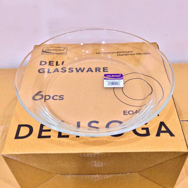 Deli Soga 6‑Piece Deep Plates Set – Small, Medium & Large Sizes | Daraz.pk