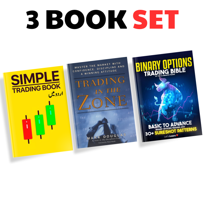 Basic To Advance Level Pack Of 3 Trading Book Set - Binary Quotex ...