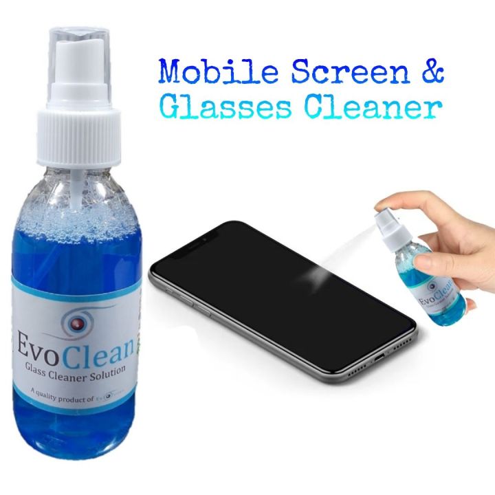 Mobile Screen and Glasses Cleaner Spray High Quality Solution 120ml ...
