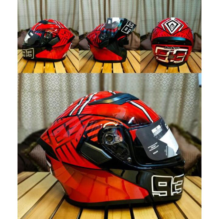 Jiekai/Jiakai/Jakai-Helmet-Jakai Helmet 902-Dot Certified-Color Red and ...