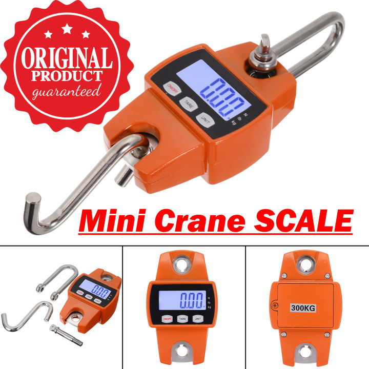 Heavy Duty Digital Hanging Hook Scales – Mini Crane Scale - Portable ...