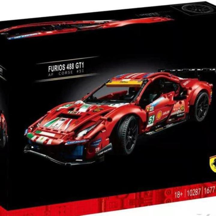 Technic Ferrari 488 GTE Blocks Set | Daraz.pk